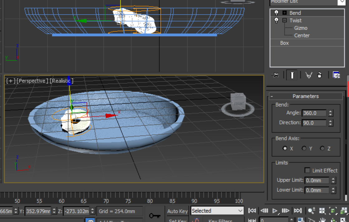 3ds Max Taper、Twist和Bend的运用——点心的制作_max比bend更好用的工具_蹦吧拉蹦的博客-CSDN博客