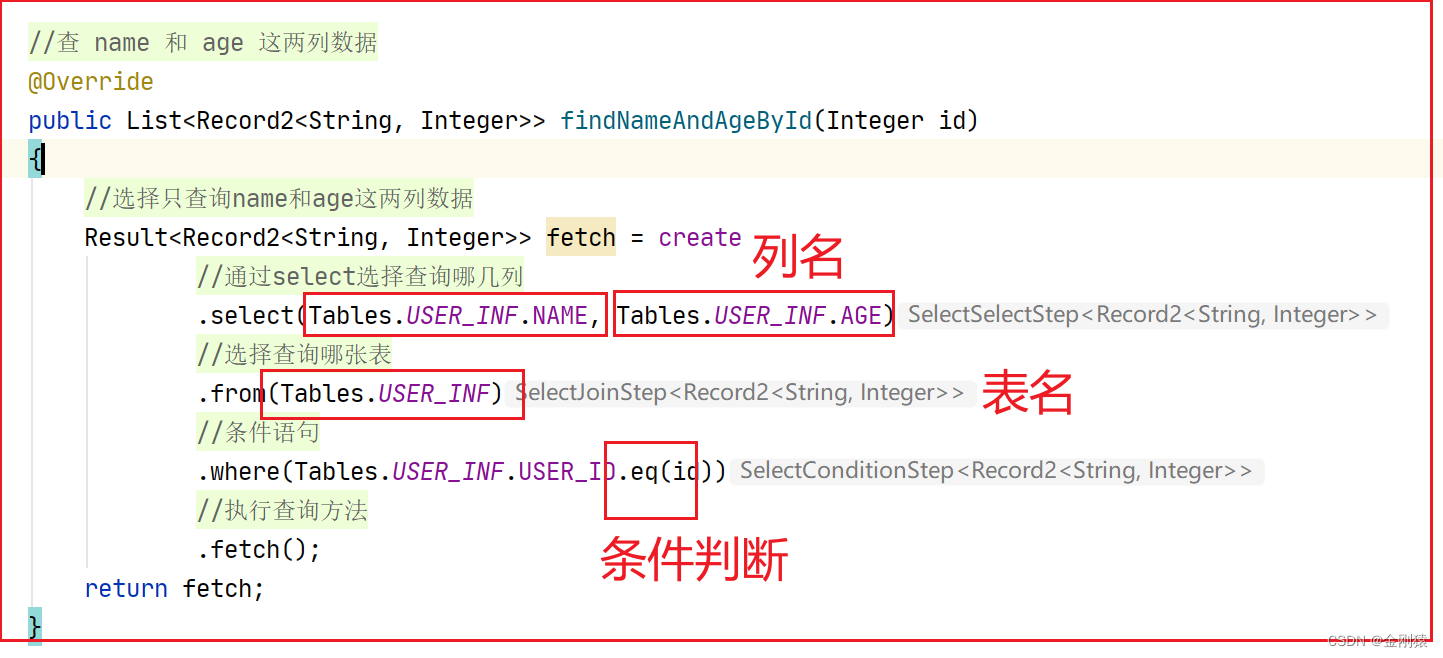 78、SpringBoot 整合 jOOQ --- 根据数据库表，自动生成代码，作用于减少写sql查询的错误率_jooq 数据整合-CSDN博客