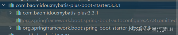 java: 程序包com.baomidou.mybatisplus.core.mapper不存在_找不到依赖项 'com.baomidou:mybatis-plus-boot-starter ...
