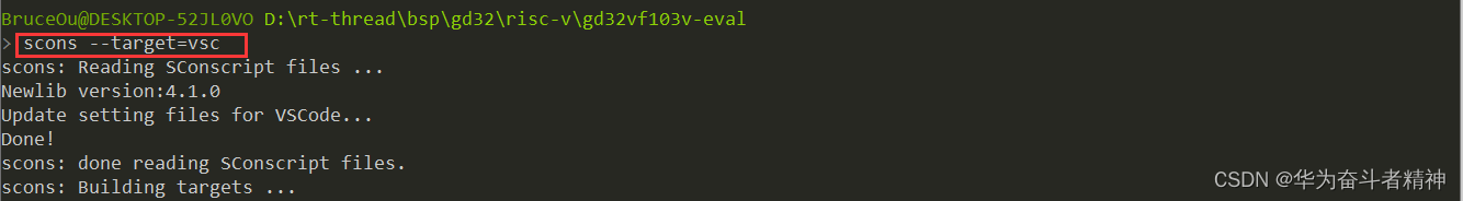 RT-Thread GD32 RISC-V系列 BSP 制作教程_risc-v 移植rtt-CSDN博客