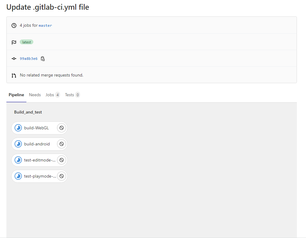 【Unity】Gitlab CI/CD自动化构建Unity项目_unity ci 自动打包-CSDN博客