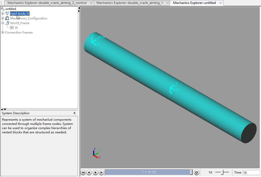 Simscape Multiboby学习笔记7——Multibody仿真实例2双曲柄瞄准系统-CSDN博客