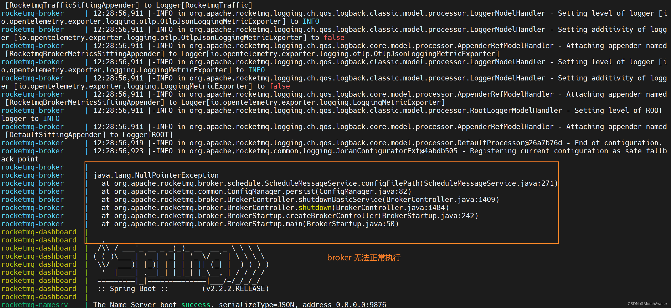 Docker Compose 部署 Rocketmq Docker Compose Rocketmq Csdn博客