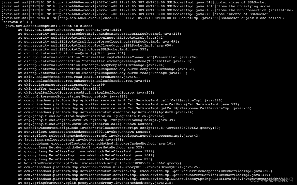 OKHTTP - SSLSocket duplex close failed-CSDN博客