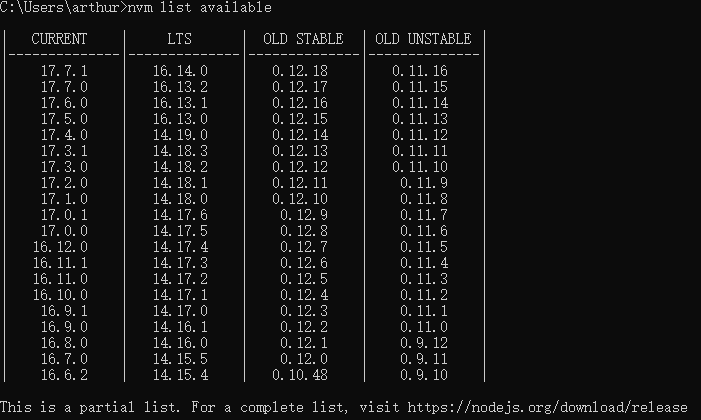 windows下使用nvm安装node启动前端项目_node14运行前端程序-CSDN博客