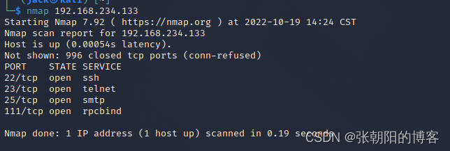 Nmap探测到rpcbind，但是探测不到nfs_nfs nmap-CSDN博客
