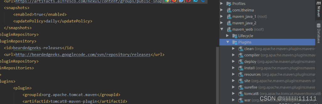 在SpringMVC框架中部署Tomcat8插件（IDEA）_pom.xml引入tomcat8插件-CSDN博客