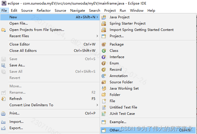 【Eclipse】创建SWT项目_elipse4.7.3a----swt-CSDN博客