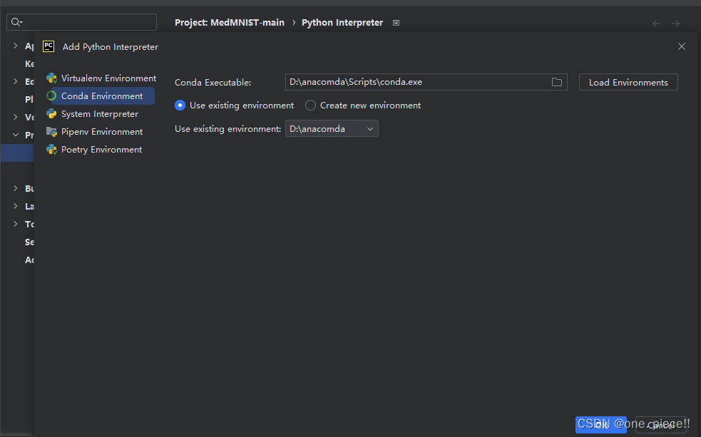 pycharm-anaconda-csdn