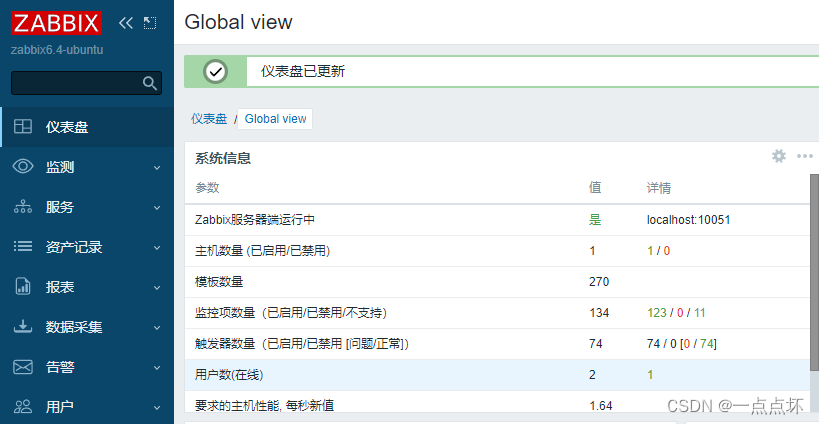 Ubuntu22 4安装zabbix6 4 Ubunu 22 4安装zabbix6 4 使用nginx详细教程 Csdn博客