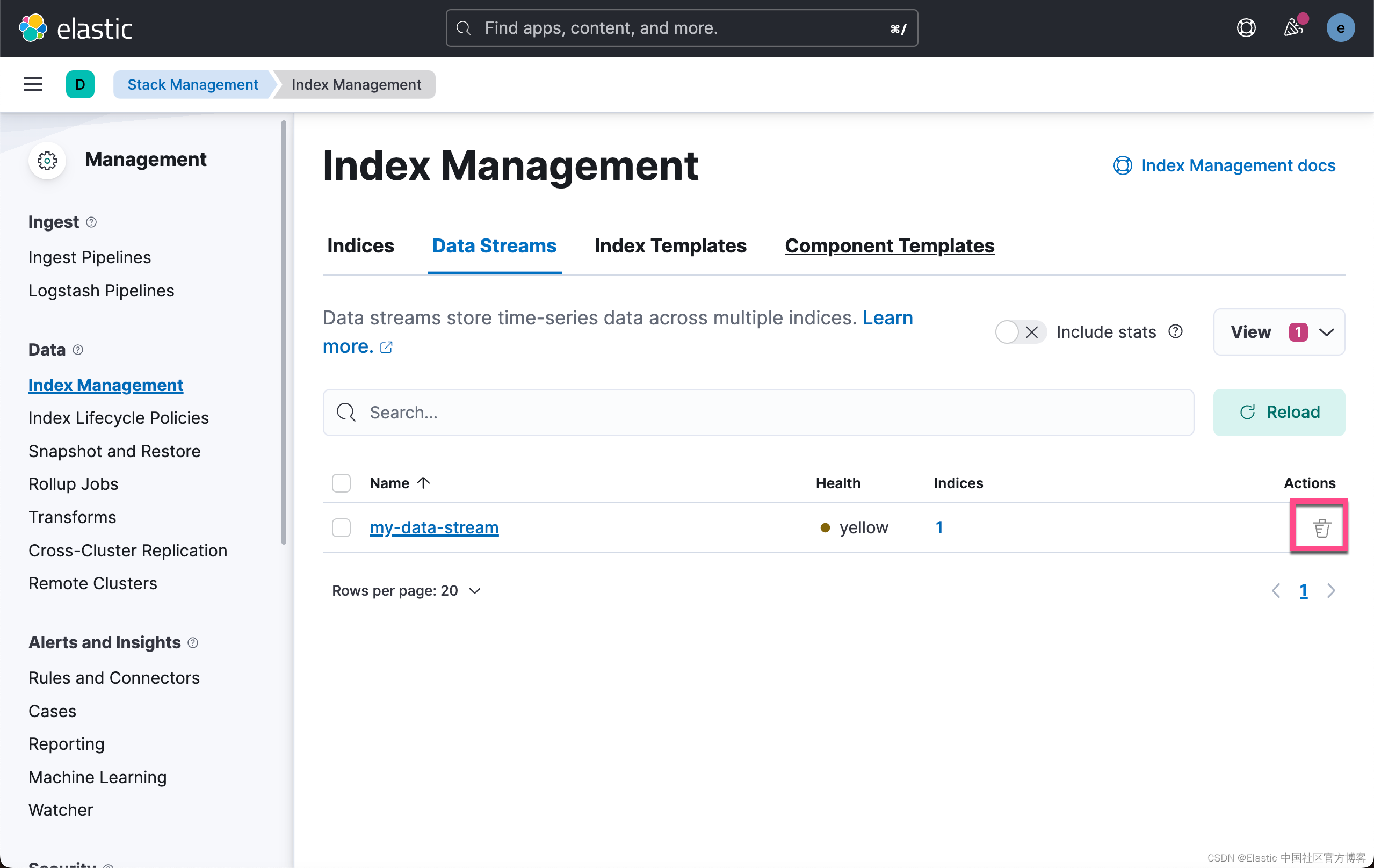 Elasticsearch：Data streams（一）_elastic:集群相关知识点总结(一)数据流 data stream、索引生命 ...