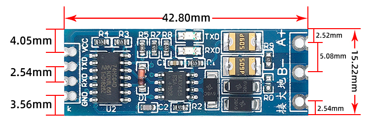 Raspberry Pi serial port TTL to RS485 module - Programmer Sought