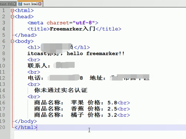 Freemarker（3）：指令：assign指令、include指令、if指令、list指令java Ftl 使用 Assign Csdn博客