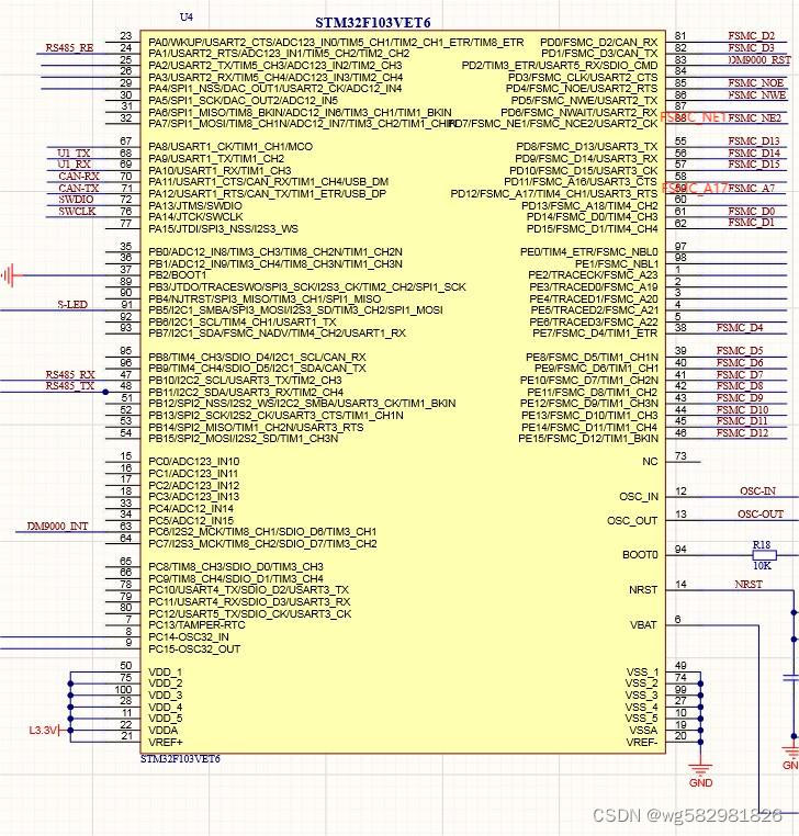 STM32F103VET6+DM9000调试日志_fsmc dm9000-CSDN博客
