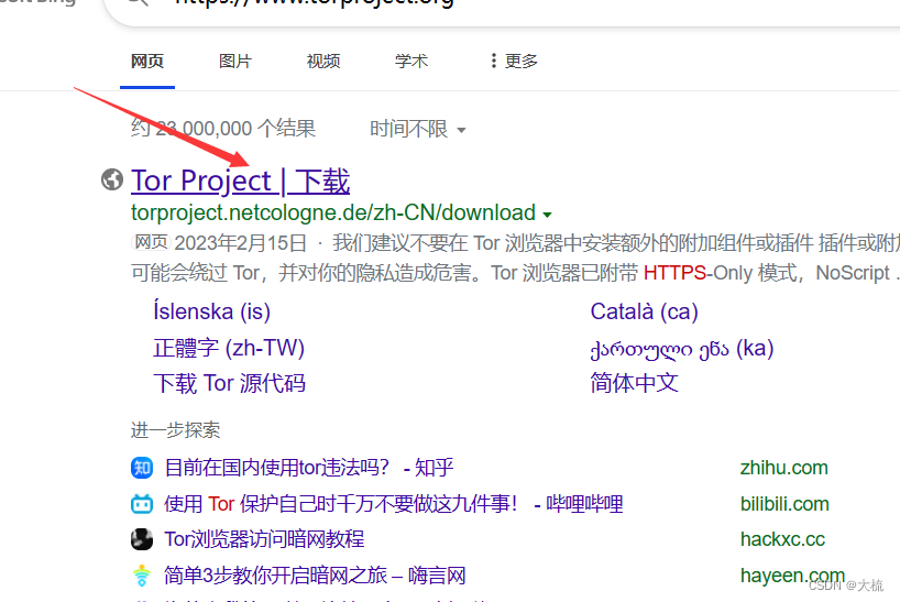 tor浏览器官网地址_tor登录入口-CSDN博客