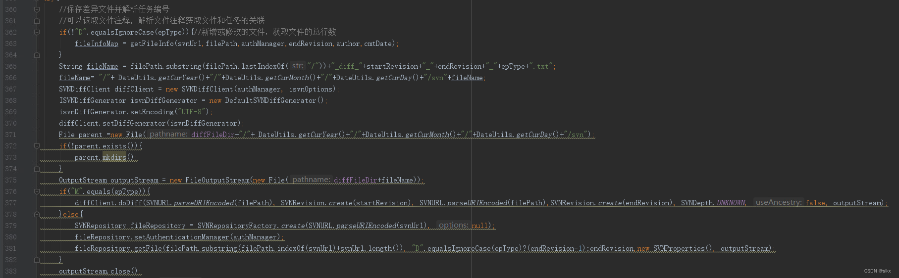 Java 使用svnkit获取svn地址下项目提交信息_java获取svn目录下文件-CSDN博客