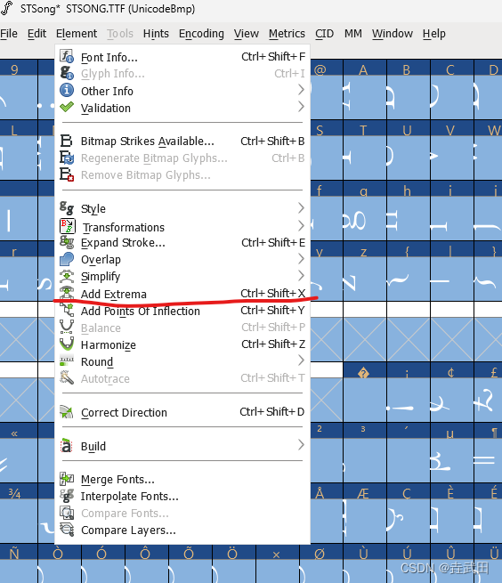 Qt 实现汉字竖排输入（QGraphicsTextItem+FontForge)_qt按钮文字竖排-CSDN博客