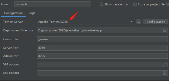 Idea(10):Idea配置Tomcat运行_idea中smarttomcat-CSDN博客