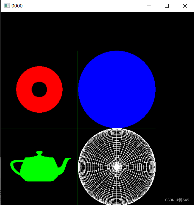 Opengl 分割窗口,并分别绘图opengl多窗口绘图 Csdn博客