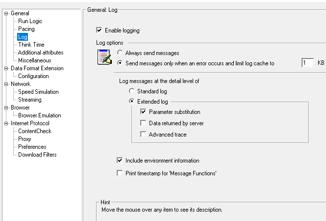 Loadrunner中Runtime Settings界面详解_runtime sitting_魔方一格的博客-CSDN博客