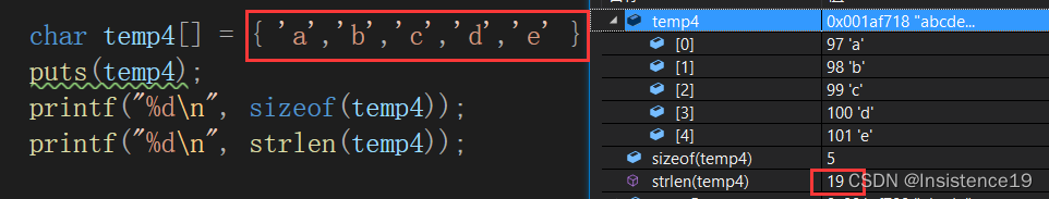 手把手教你搞懂sizeof与strlen_如何用temp定义字符数组-CSDN博客