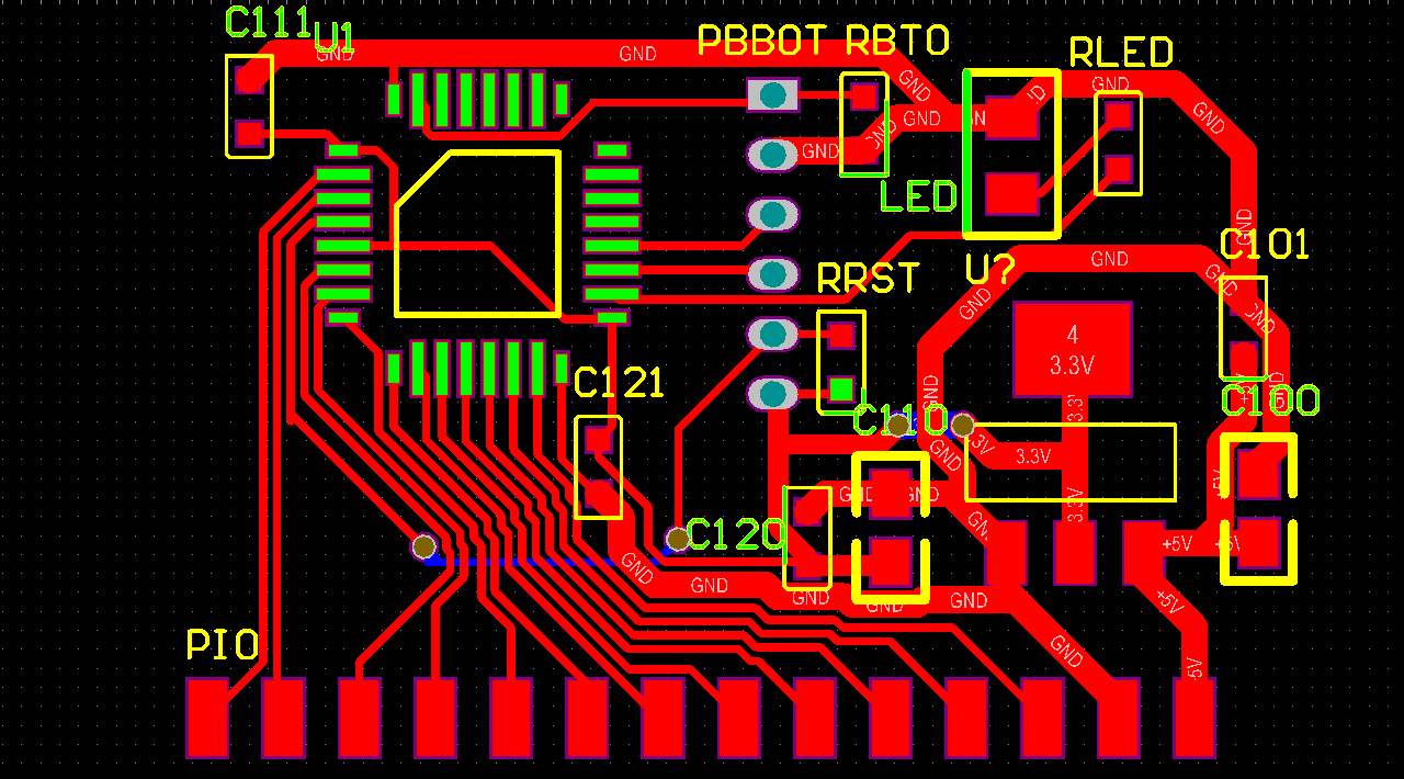 基于 STM32F030K6 的实验电路板_stm32f030k6t6电路设计-CSDN博客