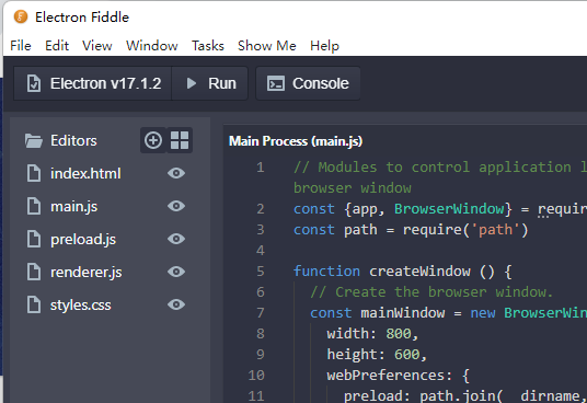 解决Electron Fiddle无法下载安装electron不同版本支持的问题 - Fiddle一直都是checking status_electron fiddle checking ...
