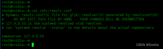 ubuntu /etc/resolv.conf（定义域名解析服务：指定系统使用的DNS服务器地址和搜索域）（Temporary failure in name resolution）-CSDN博客