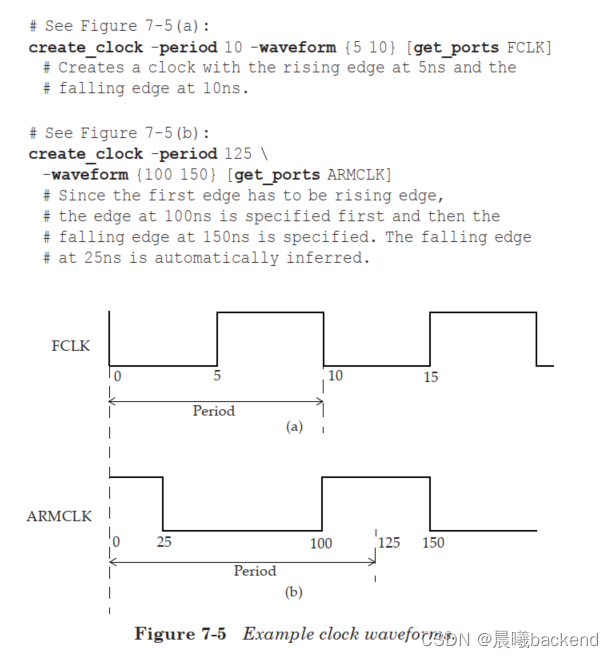 静态时序分析 第七章 配置STA环境_waveform specification-CSDN博客