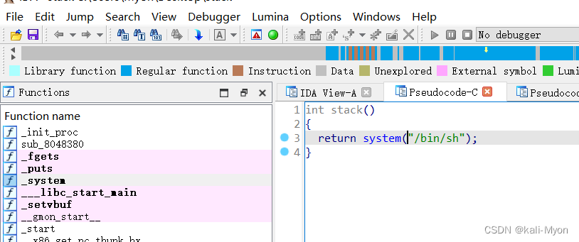 初识栈溢出 pwn02-CSDN博客