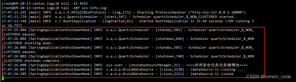 Spring Boot 项目优雅关闭（两种完善解决方案附带示例代码）_springboot优雅关闭-CSDN博客