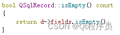 Qt SQL：QSqlField、QSqlRecord、QSqlIndex、QSqlError-CSDN博客