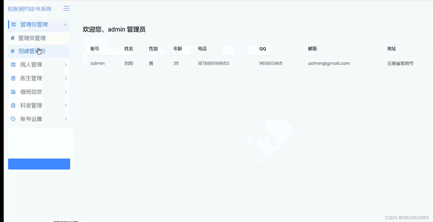 Java医院管理系统挂号系统校医院管理员对挂号号源的增删改查中号源包含哪些信息 Csdn博客