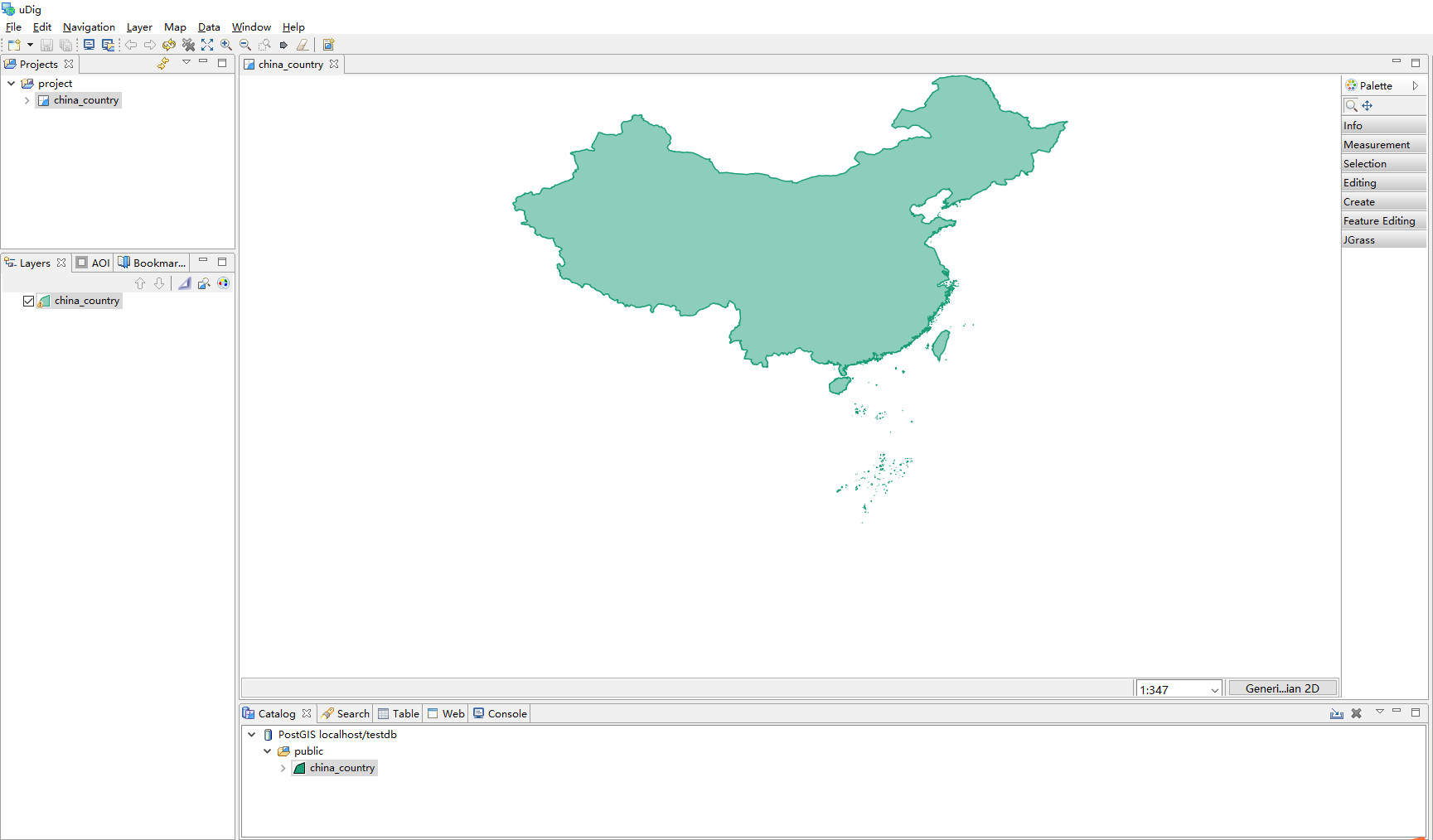 postgresql导入shp地理文件并用uDig连接postgresql显示地图信息_postsql通过地图的方式展现表的数据-CSDN博客