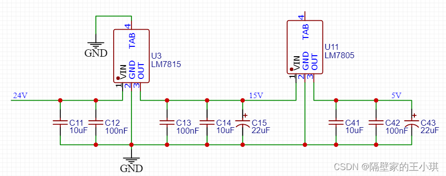 使用LDO进行电压转换，24V转5V电路为什么中间要加一个中间电压做转化_24v转5v的最佳方案-CSDN博客