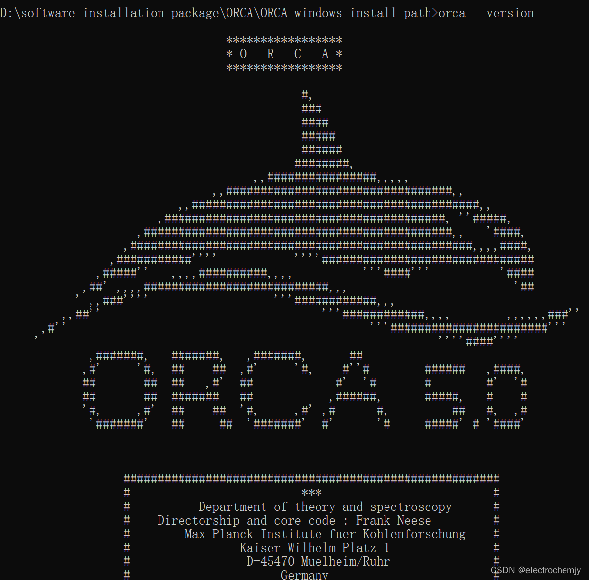 【ORCA学习】-在windows系统安装ORCA_orca安装包-CSDN博客