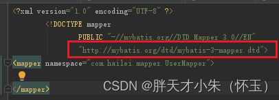 Javaweb:在resources下编辑配置文件出现http://mybatis.org/dtd/mybatis-3-mapper.dtd报红如何解决_java mapper中引入 ...