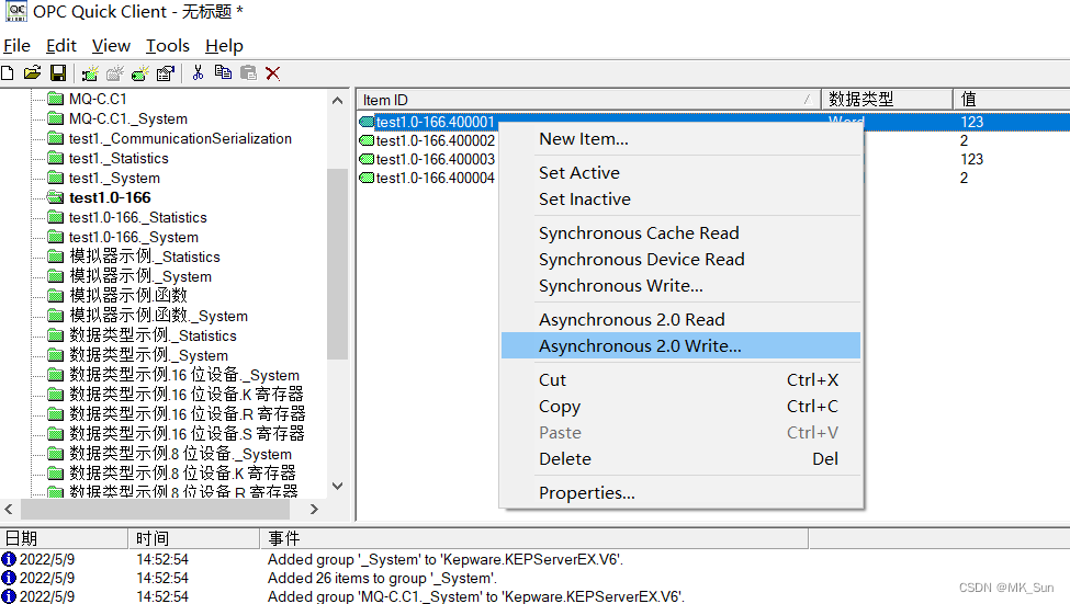 KEPServer EX6的Modbus、MQTT和REST Server一站式配置整理说明_kepware有mqtt接口吗-CSDN博客