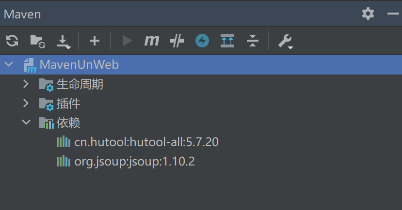 SpringBoot项目无法导入jsoup依赖，MAVEN导入依赖，在依赖中不显示。_org.jsoup maven-CSDN博客