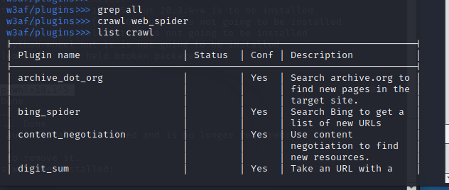 【kali】34 WEB渗透——扫描工具w3af_console_kali w3af-CSDN博客