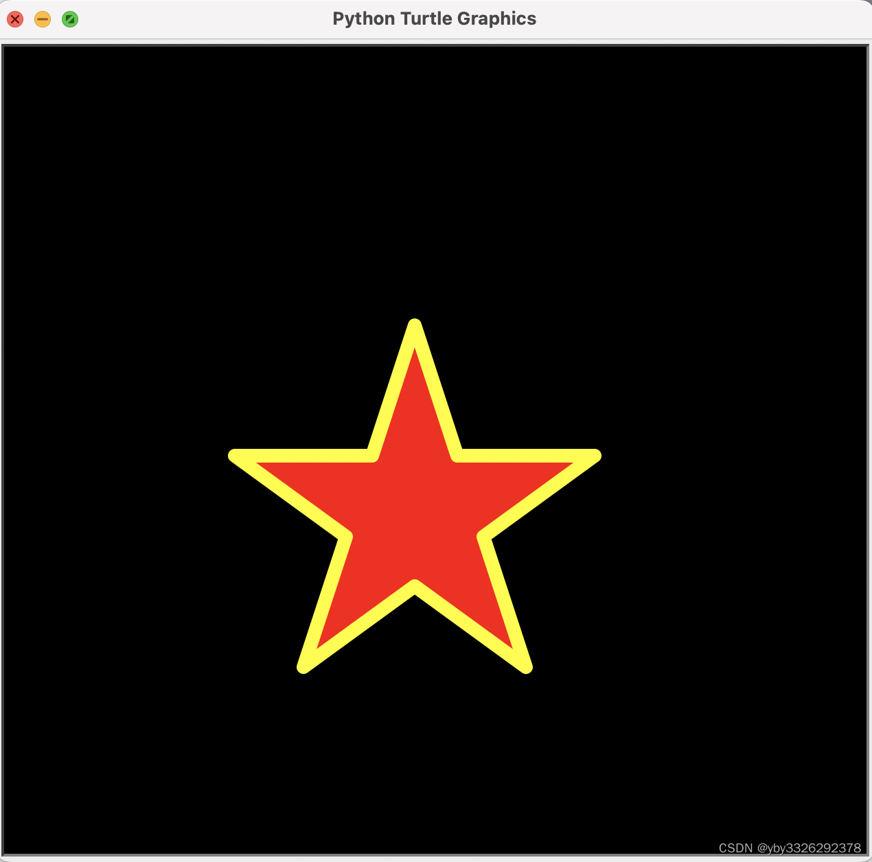 turtle画图-五角星-CSDN博客