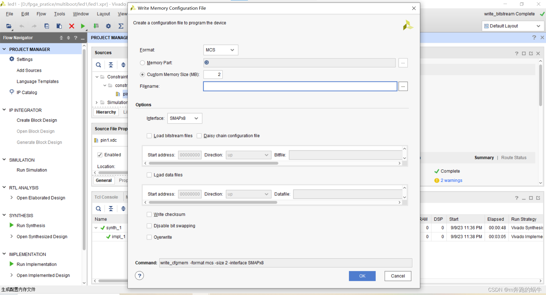 Xilinx中multiboot的使用_xilinx multiboot引脚-CSDN博客