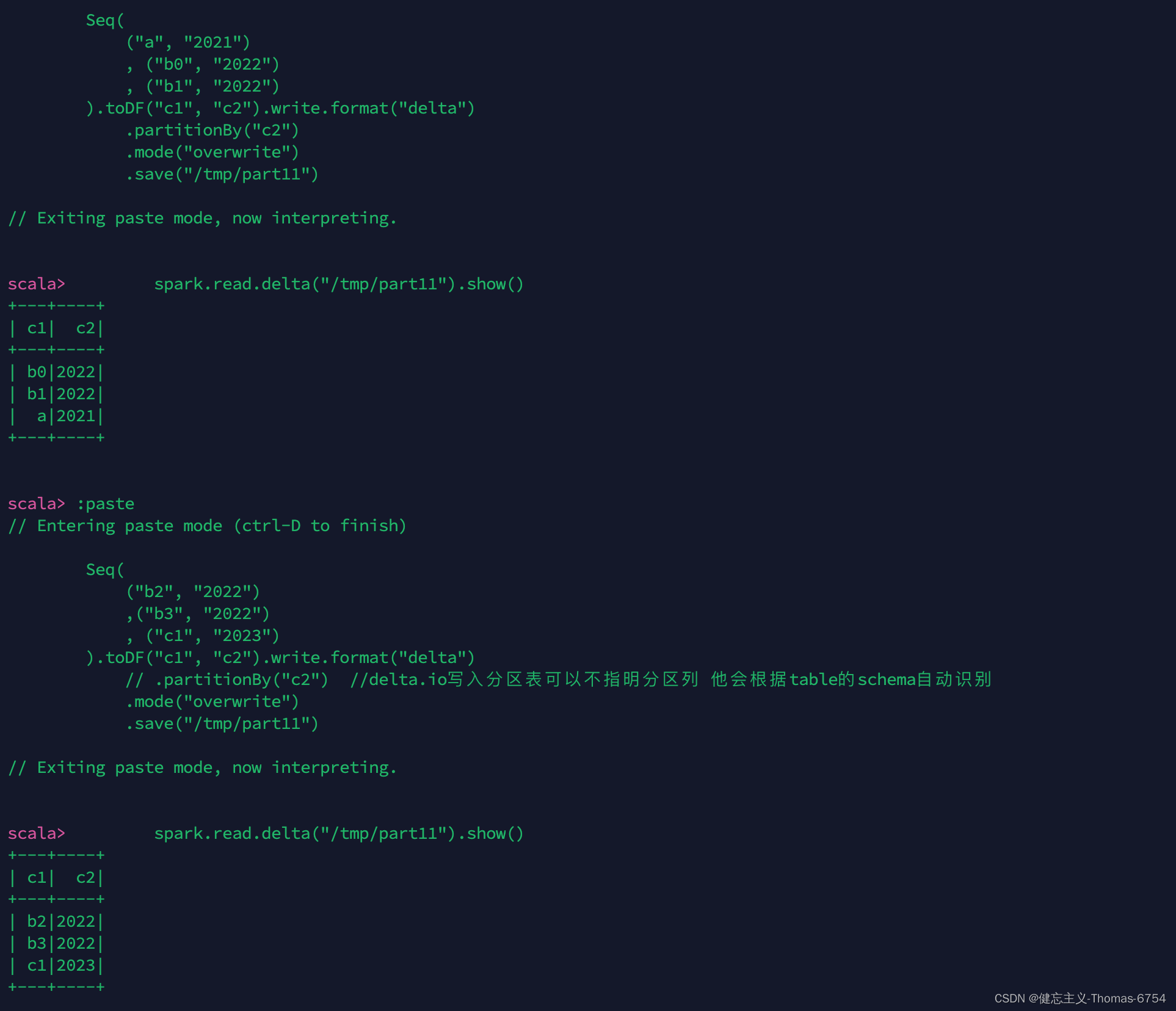 delta.io 数据湖 写入 分区表-CSDN博客