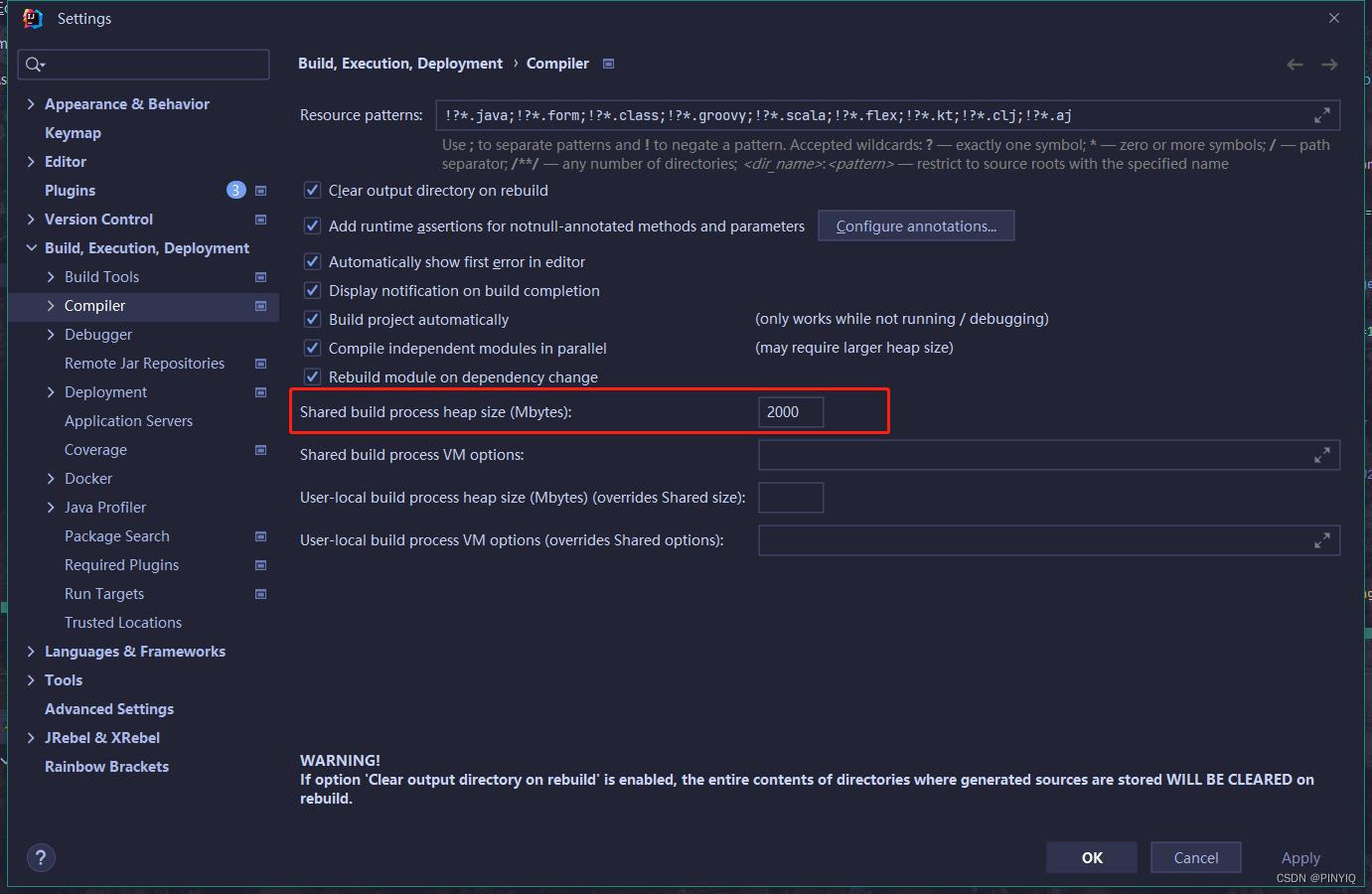 Idea编写类后报java Javalangoutofmemoryerror Gc Overhead Limit Exceededidea Javalang