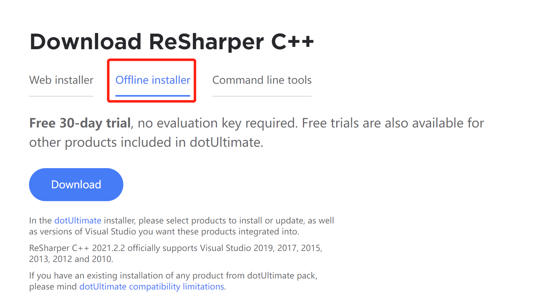 Windows10 安装ReSharper C++实录_jetbrains resharper c++-CSDN博客