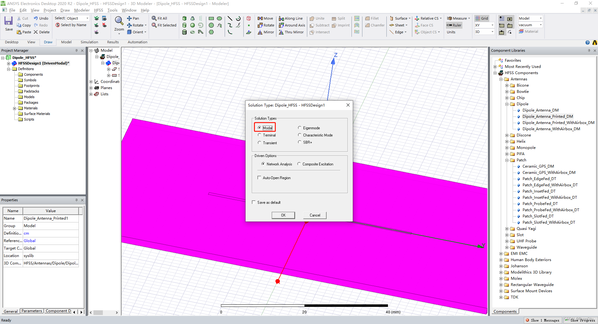 HFSS 初学者入门(一)-CSDN博客