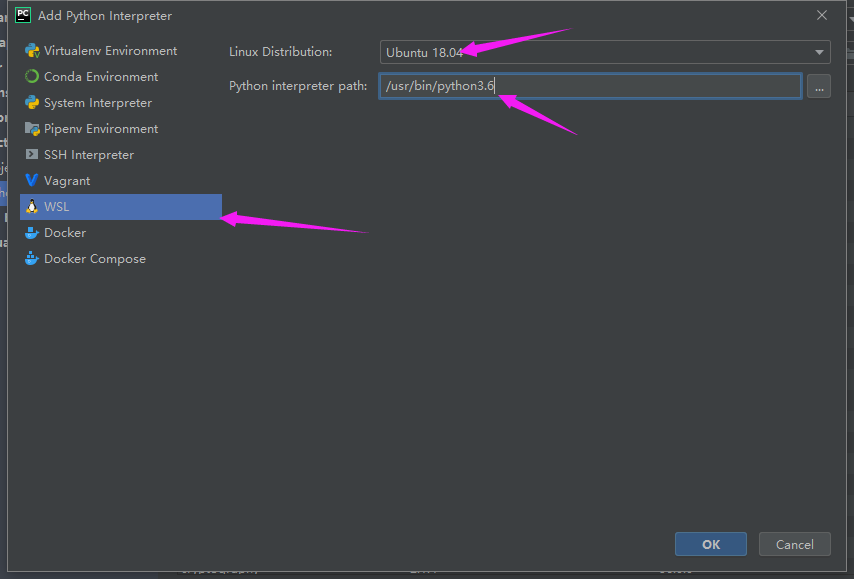 Configure wsl and SSH in pycharm - Programmer Sought