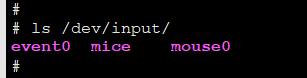 文件系统里面没有 /dev/input/mice 文件的解决办法_linuxdev目录没有input-CSDN博客