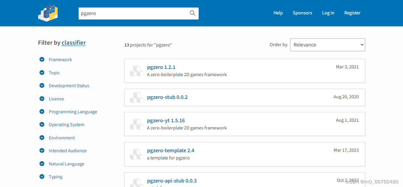 pygame开发（二）——pgzero库开发_pygame zero-CSDN博客